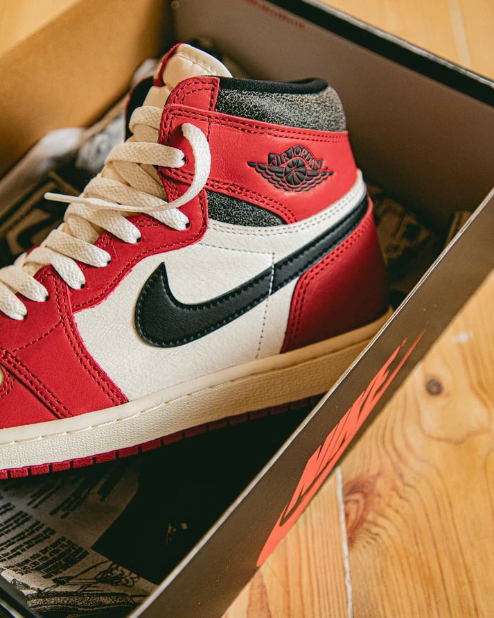 Chicago Red Custom Sneakers Air Jordan 1 – Rencustom